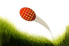 The Flying Egg Stock Images - Image: 32907264