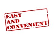 Easy Convenient Friendly Responsive Thinker 3d Words Stock Illustration ...