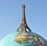 Eiffel Tower Border Stock Illustration - Image: 45600427