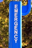 Emergency sign post stock photo. Image of post, ailment - 4236926