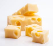Pieces of Cheese stock image. Image of edam, freshness - 21751465