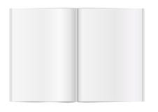 Blank Book Pages Template Stock Photography - Image: 3662222