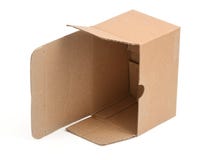 Open Box On Its Side Stock Photo - Image: 35171090
