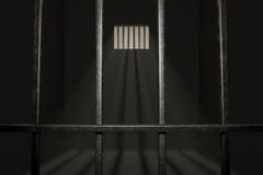 Empty Jail Cell stock photo. Image of institutional, criminal - 4561664