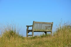Bench In Countryside Stock Image - Image: 2835331