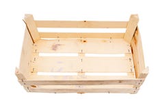 Wooden Box Or Crate Top View Isolated Stock Photo - Image: 39922275