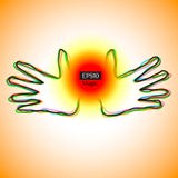 Light In Hands, Magic Energy Stock Photo - Image of inspiration ...