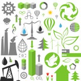 Ecology And Environment Infographics Stock Image - Image: 32077331