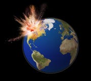 Exploding Earth Royalty Free Stock Images - Image: 16269889