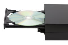 External CD/DVD drive stock photo. Image of isolated, external - 883730
