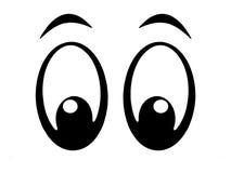Cartoon eye stock vector. Illustration of people, boll - 9992372
