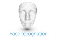 Face Detection And Recognition Of Digital Human 3d Illustration. Stock ...