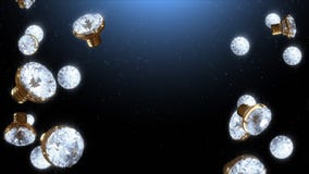 Falling Diamonds Stock Footage - Video: 41477440