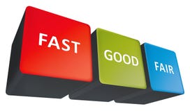 Fair, Good, Great, Excellent To Symbolize Improvement Stock ...