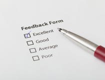 Excellent Feedback Thumbs Up Review Like Approval Stock Illustration ...