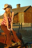 Cowgirl stock photo. Image of west, cowgirl, working - 21631780