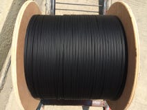Spool Of Cable And Fiber Optics Stock Image - Image of fibers ...