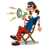 Caricature of the Director stock vector. Illustration of humor - 18310137