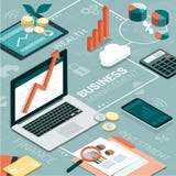 Supermarket Building And Interior Stock Vector - Illustration of cheap ...