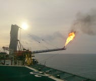 Flare Boom Offshore Oil Rig Stock Images - Download 201 Photos
