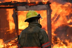 Firefighter Teamwork stock image. Image of professional - 18261547