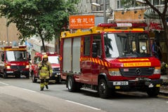 Hong Kong Firefighter editorial photography. Image of yuen - 22244507