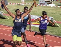 Winning Her First Race editorial image. Image of muddy - 25880145