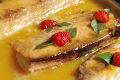 Spelt Pasta Dish stock photo. Image of italian, food, fish - 1367096