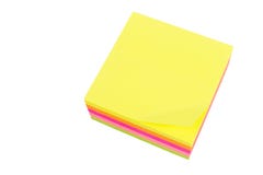 Color Post Its Paper Stickers For Notes Vector Set Stock Vector - Image ...