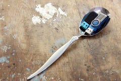 SD Flash Memory Cards Stock Photos - Image: 7684083