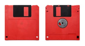 Red Floppy Disk Stock Photography - Image: 1819632
