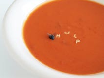 Disgusting soup stock vector. Illustration of funny, eating - 3266259