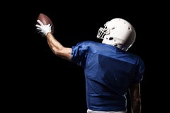 Defeated American Football Player Man Silhouette Stock Image - Image of ...