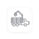 Log Truck Stock Illustrations – 257 Log Truck Stock Illustrations ...