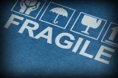 Fragile symbol stock illustration. Illustration of glass - 19161938