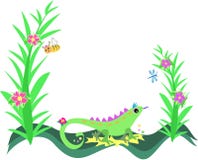 Reptile Border Stock Illustrations – 353 Reptile Border Stock ...