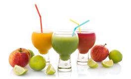 Different Types Of Juices Stock Photos - Image: 13355243