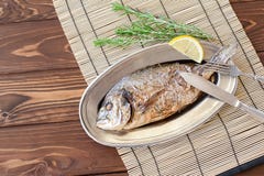 Aka Dorado Dolphin Fish Mahi-mahi On White Stock Photo - Image of ...