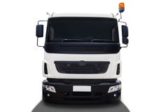 White Volvo FH Truck, Front View Editorial Stock Image - Image: 42089679