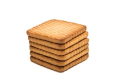 Galleta cuadrada aislada imagen de archivo. Imagen de fondo - 88349649