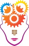 Gear Mind stock illustration. Illustration of brain, balance - 39672601