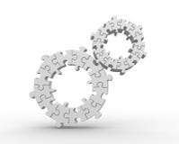 Jigsaw Puzzle Wheels Royalty Free Stock Photo - Image: 20497815