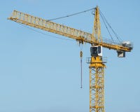 Gelber Kran Lizenzfreies Stockbild - Bild: 29037886