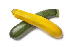 Courgette En Een Gele Bloem Stock Afbeelding - Afbeelding bestaande uit ...