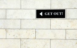 In or Out Sign stock image. Image of black, background - 4464207