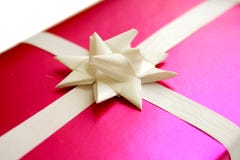 Gift stock image. Image of festive, rope, room, shiny, ribbon - 365393