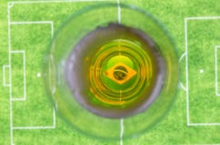 Soccer Field From Above Stock Photos - Image: 12587283