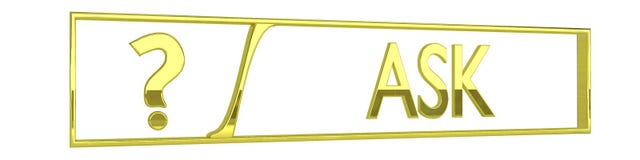 Group Of Hands Holding Letter Ask Us Stock Image - Image of corporation ...