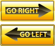 Go right green stock vector. Image of horizontal, traffic - 5557616