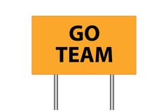 Go Team stock photo. Image of move, color, great, decoration - 2569862